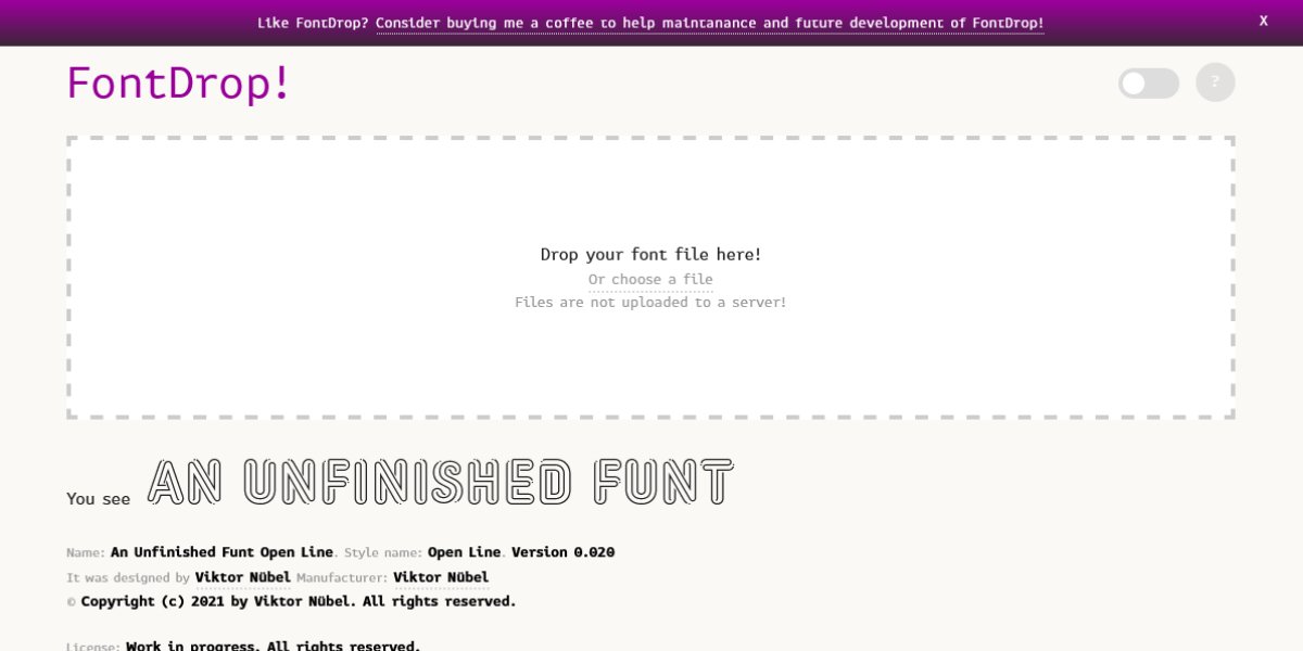 FontDrop! - Remember These Tools