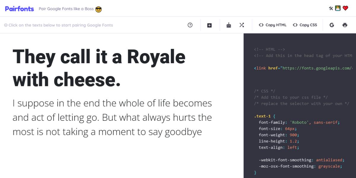 Fonts – Remember These Tools