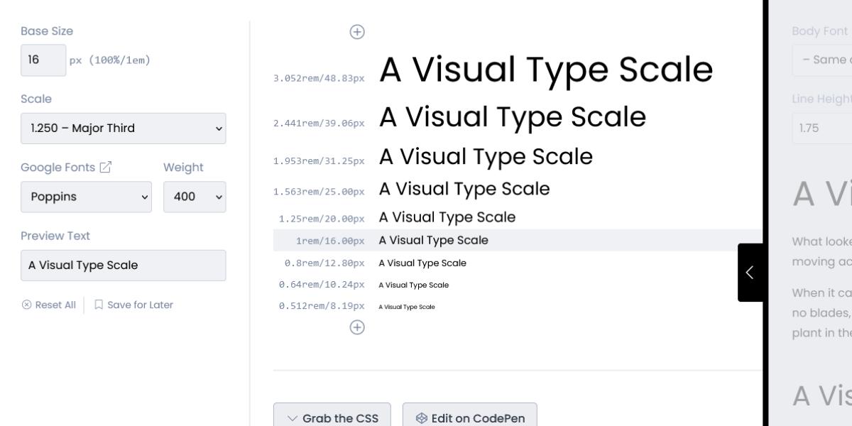 Type Scale - Remember These Tools