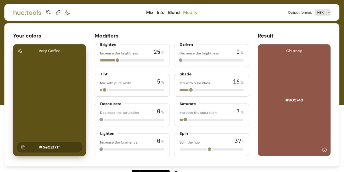 Hue.tools - Remember These Tools