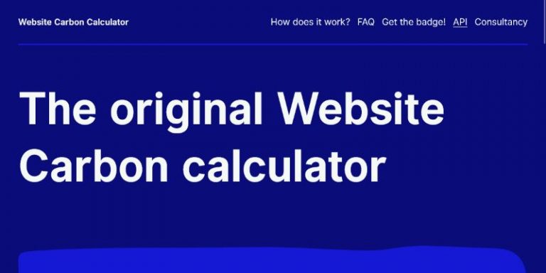 Website Carbon Calculator - Remember These Tools