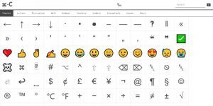 CopyChar - Remember These Tools